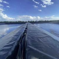 China 1-6m Width Waterproof Geomembrane Liner for Artificial Pools and Circular Fish Ponds for sale
