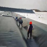 China Food Grade EPDM Pond Liner Geomembrane 60 Mil Double Smooth Surface for Aquaculture for sale