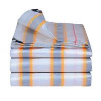 China Recycled PE Tarpaulin Tent Fabric LDPE Coated Waterproof 50-300gsm for sale