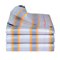 China Waterproof PE Tarpaulin 500D Yarn Count Heavy Duty Outdoor Cover 3x4m 4x5m 4x6m Custom Colors for sale