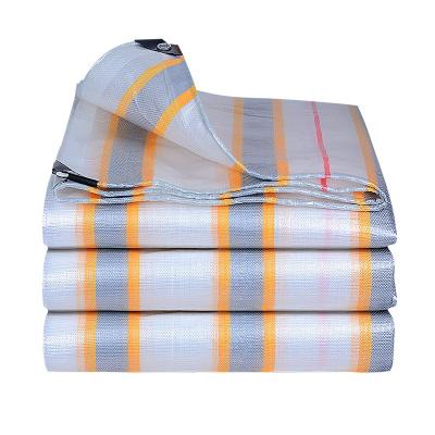 China Waterproof PE Tarpaulin 500D Yarn Count Heavy Duty Outdoor Cover 3x4m 4x5m 4x6m Custom Colors for sale