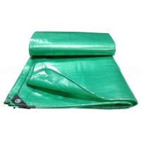 China Lightweight Green PE Tarpaulin Cover Roll for Waterproof Sheet Customized Thickness for sale