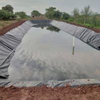 China HDPE Geomembrane Liner for Fish Pond 0.5mm to 2mm Thickness Double Smooth Surface Anti-Seepage for sale
