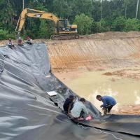 China Aquaculture Geomembranes Dam Liner 100% Virgin Material HDPE for Total Solution Projects for sale