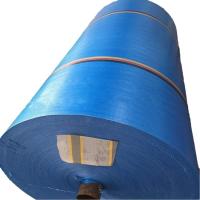 China Blue Sun Proof Rainproof PE Tarpaulin 2-12m Width Coated Polyethylene Tarpaulin for sale
