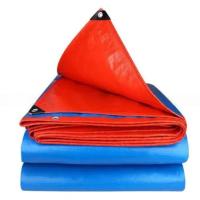 China Heavy Duty PE Tarpaulin Waterproof Cover 500D-1500D Yarn Count 50-300 GSM for Industrial Use for sale