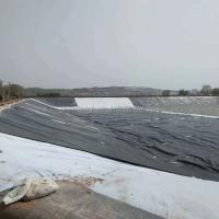 China HDPE Geomembrane 1m-8m Width 0.75mm-3mm Thickness for Landfill Pond Liner for sale