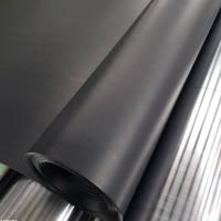 China 0.5mm HDPE Glossy Geomembrane for Shrimp Farming Pond Liner Custom Black for sale