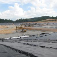 China Waterproof 1000 Micron Geoliner for Aquaculture Pond Project Solution Capability for sale
