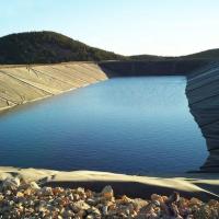 China HDPE Geomembrane Liner 0.15mm to 3mm Thickness Smooth Roll for Pond Dam Waterproofing for sale