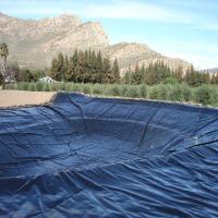 China HDPE Smooth Geomembrane 0.5mm Fish Pond Liner for Aquaculture Waterproof for sale