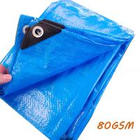 China Customized Waterproof PE Tarpaulin Heavy Duty Truck Tent Cover 50-300 GSM UV Treated for sale
