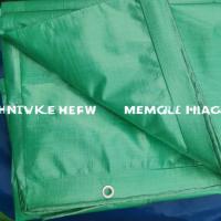 China 240GSM Extra Heavy Duty Waterproof HDPE Builders Tarp 500D-1500D Yarn Count for sale
