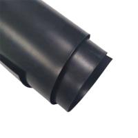 China ASTM GRI-GM13 HDPE Smooth Geomembrane 1.0mm Waterproof Fish Pond Liner for Aquaculture for sale