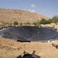 China 3mm Thick HDPE Geomembrane Sheet Anti-UV Pond Liner Density 0.940g/cm3 Polyethylene for sale