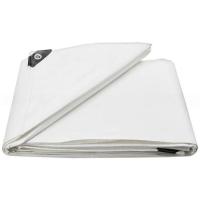 China 140g-220g Lightweight White PE Tarpaulin Finished Sheets Cover with Plaid Pattern Waterproof Anti-UV for sale