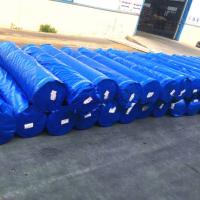 China LDPE Coated HDPE Tarpaulin Sheet 2m-100m Width Waterproof Anti-UV for Outdoor Protection for sale