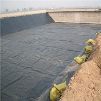China HDPE Geomembrane 2mm Smooth Pond Liner Waterproof Membrane for Aquaculture and Landfill for sale