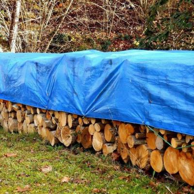 China 6x6 to 16x16 Density Sunshade Plastic Woven Fabric Tent Lightweight PE Tarpaulin 50-300 GSM for sale