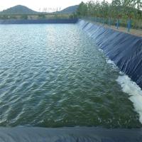 China HDPE Fish Pond Liner 0.2mm-3mm Thickness Polyethylene Pond Lining Dam Liner for sale