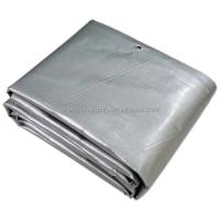 China Micro Perforated PE Tarpaulin Plastic Sheet 50-300gsm HDPE Woven Waterproof Anti UV for sale