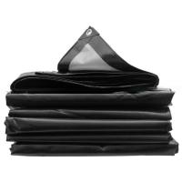 China Blue PE Tarpaulin Sheet Waterproof HDPE Woven Cover 6x6 to 16x16 Density 50-300gsm for sale