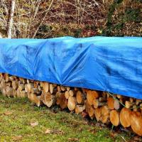 China Custom 240GSM PE Tarpaulin Waterproof Fish Pond Tent Tarp for Car Trailer Cover 2m-100m for sale