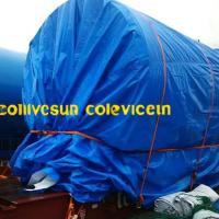 China Reinforced PE Tarpaulin UV Plastic Fabric Sheet 50-300gsm for Agriculture Industrial Cover for sale