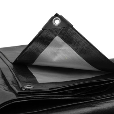 China Stripe Style PE Plastic Tarpaulin Covers 2M-50M UV Treated Waterproof 50-300 GSM for sale