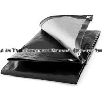 China Heavy Duty PE Tarpaulin 6x8m UV Treated Waterproof Truck Cover HDPE Laminated Sheet for sale