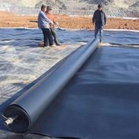 China Double Textured HDPE Geomembrane Pond Liner 1.5mm UV Resistant Impermeable for sale