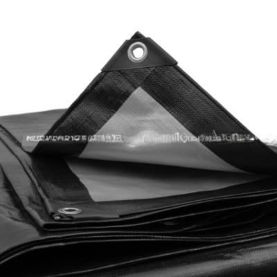 China Waterproof Fireproof PE Coated Tarpaulin Fabric Laminated Sheet 50-300 GSM for Outdoor Protection for sale