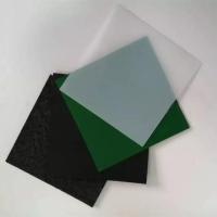 China HDPE Geomembrane 0.5mm Double Smooth Surface Corrosion Resistant for Fish Shrimp Pond Liner for sale