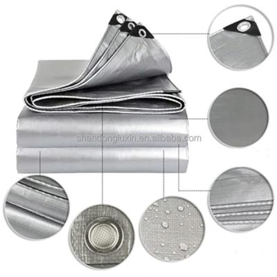 China Waterproof Plaid PE Tarpaulin 100% Virgin HDPE 50-300gsm Outdoor Cover for sale