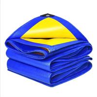 China PE Tarpaulin Waterproof HDPE Woven Fabric 500D-1500D Yarn Count 50-300gsm for Outdoor Use for sale