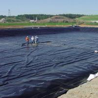 China HDPE Geomembrane 1.5mm Double Smooth Surface for Reservoir Landfill Pond Liner for sale