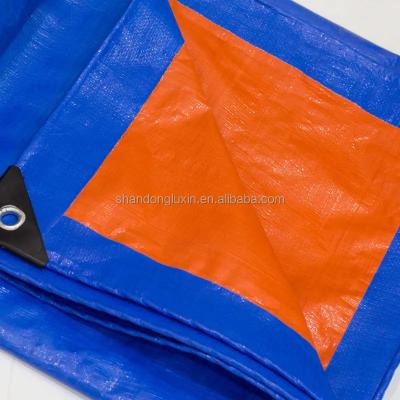 China Customized Laminated PE Tarpaulin Plastic Tarps Fabric Sheet Density 6*6-16*16 for sale