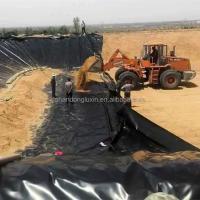 China 1.5mm HDPE Geomembrane Landfill Liner Leakproof Dam Liner 1m-8m Width for sale