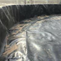 China HDPE Geomembrane Pond Liner 1m-8m Width Waterproof Membrane for Industrial Aquaculture for sale