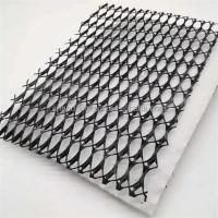 China HDPE 3D Composite Drainage Net 5-7.6mm for Landfill Railway Tunnel Drainage 4m Width for sale