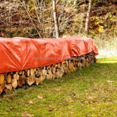 China Lightweight PE Tarpaulin Roll 500D-1500D Yarn Count Waterproof Anti-UV HDPE Tarpaulin Sheet for sale