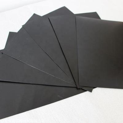 China Black HDPE Geomembrane 1.5mm for Artificial Lake Waterproof Pond Liner for sale