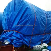 China 6x6-16x16 Density Double Faced PE Tarpaulin for Transportation Cover Waterproof for sale