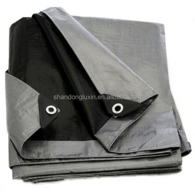 China HDPE PE Coated Blue Tarpaulin Waterproof 50-300gsm for Boat Roof Cover for sale