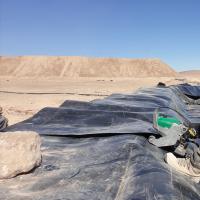 China HDPE Geomembrane Smooth Textured 1mm 1.5mm 2mm Pond Liner for Aquaculture Landfill Mining for sale