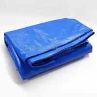 China Waterproof HDPE PE Tarpaulin Sheet 50-300 GSM UV Treated for Truck Cover Construction Site for sale