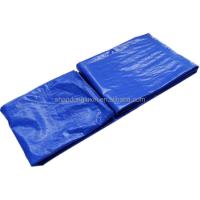 China Industrial HDPE Double Faced Tarpaulin 50-300 GSM UV Treated Waterproof Sunproof for sale
