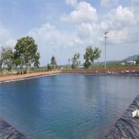 China HDPE Composite Geomembrane 0.3mm-3.0mm Thickness Waterproof Pond Liner for Aquaculture and Landfill for sale