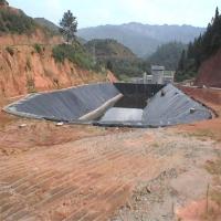 China HDPE Composite Geomembrane 0.3mm-3.0mm Thickness Waterproof Pond Liner for Aquaculture and Landfill for sale