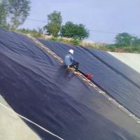 China HDPE Geomembrane Liner 1.5mm for Waterproof Lakes Ponds and Dam Protection for sale